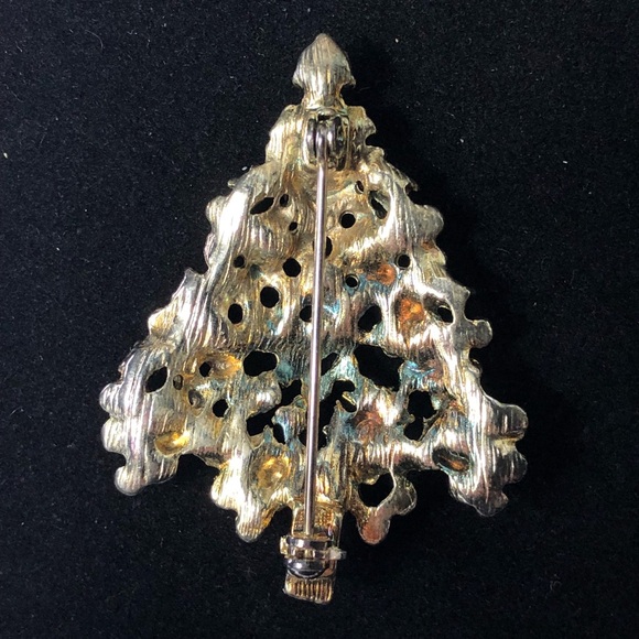 Jewelry | Vintage Christmas Tree Brooch Pin | Poshmark